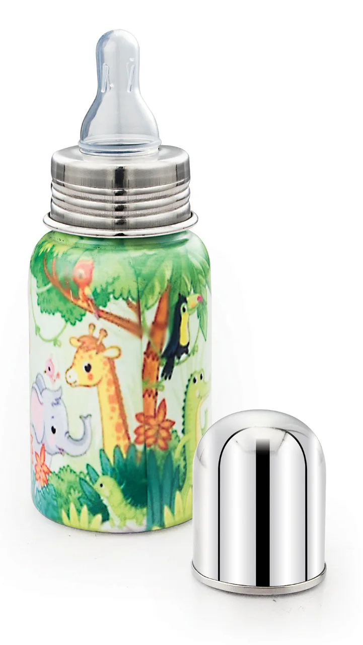 Stainless Steel Baby Feeding Bottle For Kids Steel Feeding Bottle For ...