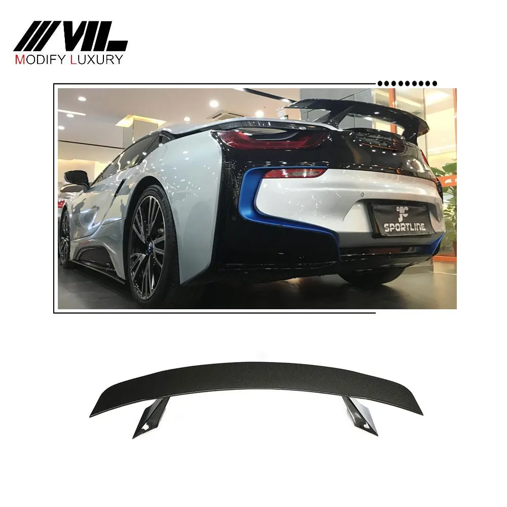Carbon Fiber Rear Spoiler Wing for BMW I8 Coupe 2014-2017