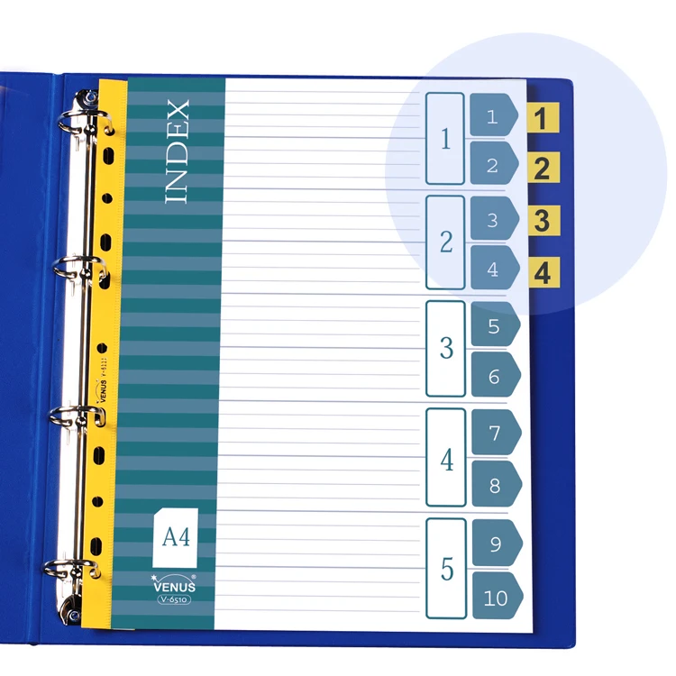 Assorted Self-Adhesive Resizable Index Strips - BEST Memo Pad System