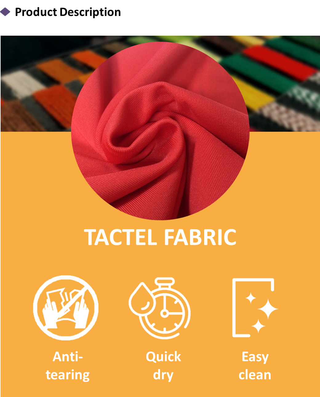 Soft Touch 40d Polyamide Tactel Spandex Twill Fabric