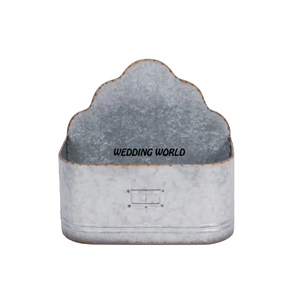 Wall Mounted Galvanized Planter Superior Quality Handmade Wholesale ...