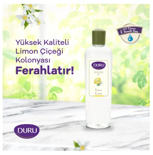 For Duru Cologne 400ml Turkish Cologne Lemon - Buy Duru Cologne 400ml ...