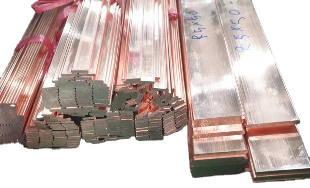 C11000,C1100 Pure Rod Busbar Copper Full Round Copper Busbar - Buy ...