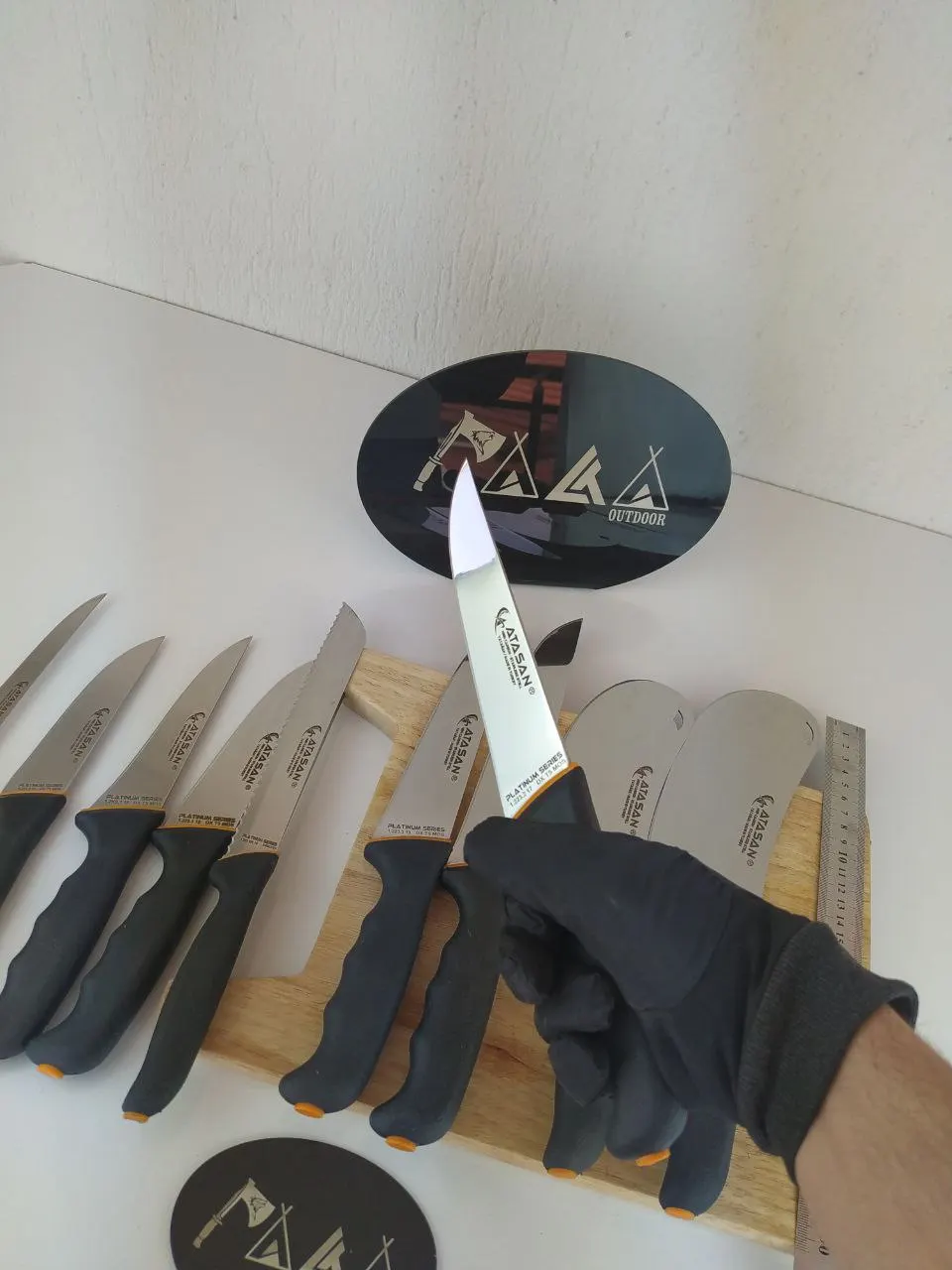 Atasan Platinium Series Butcher Kitchen Knife No 3 Professional Chefs ...