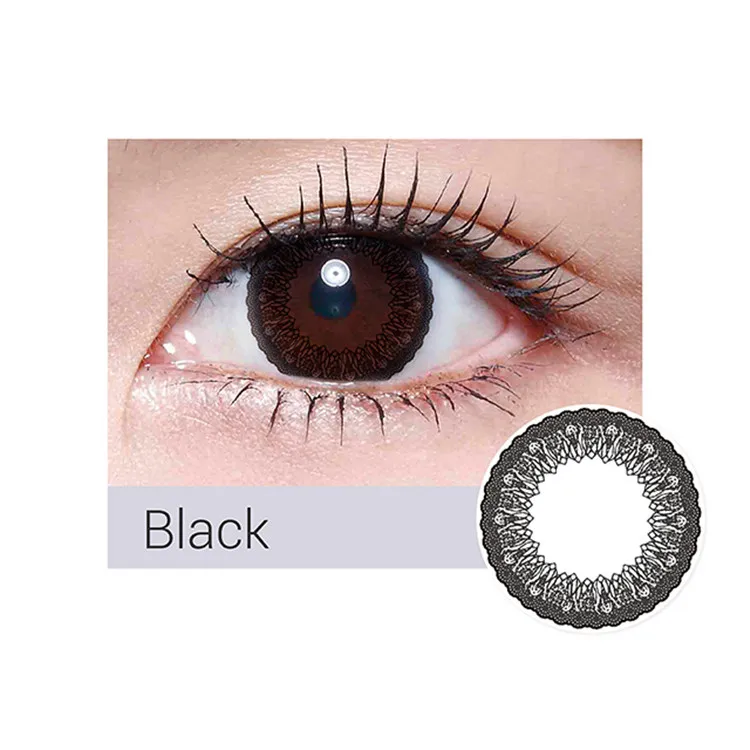 Natural Black Eyes Iris