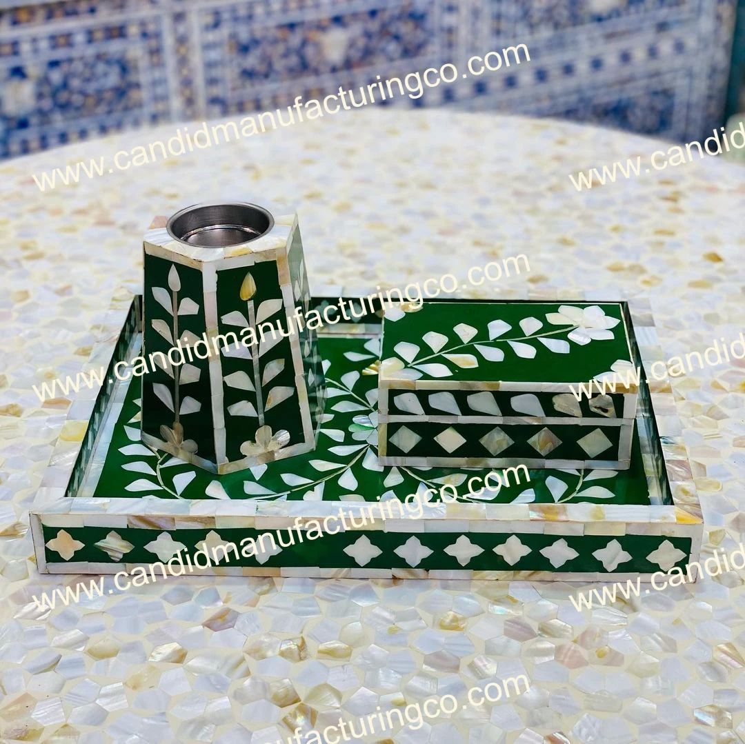 Modern Designs Bone Inlay Tray Mother Of Pearl Inlay Tray Boxes And ...