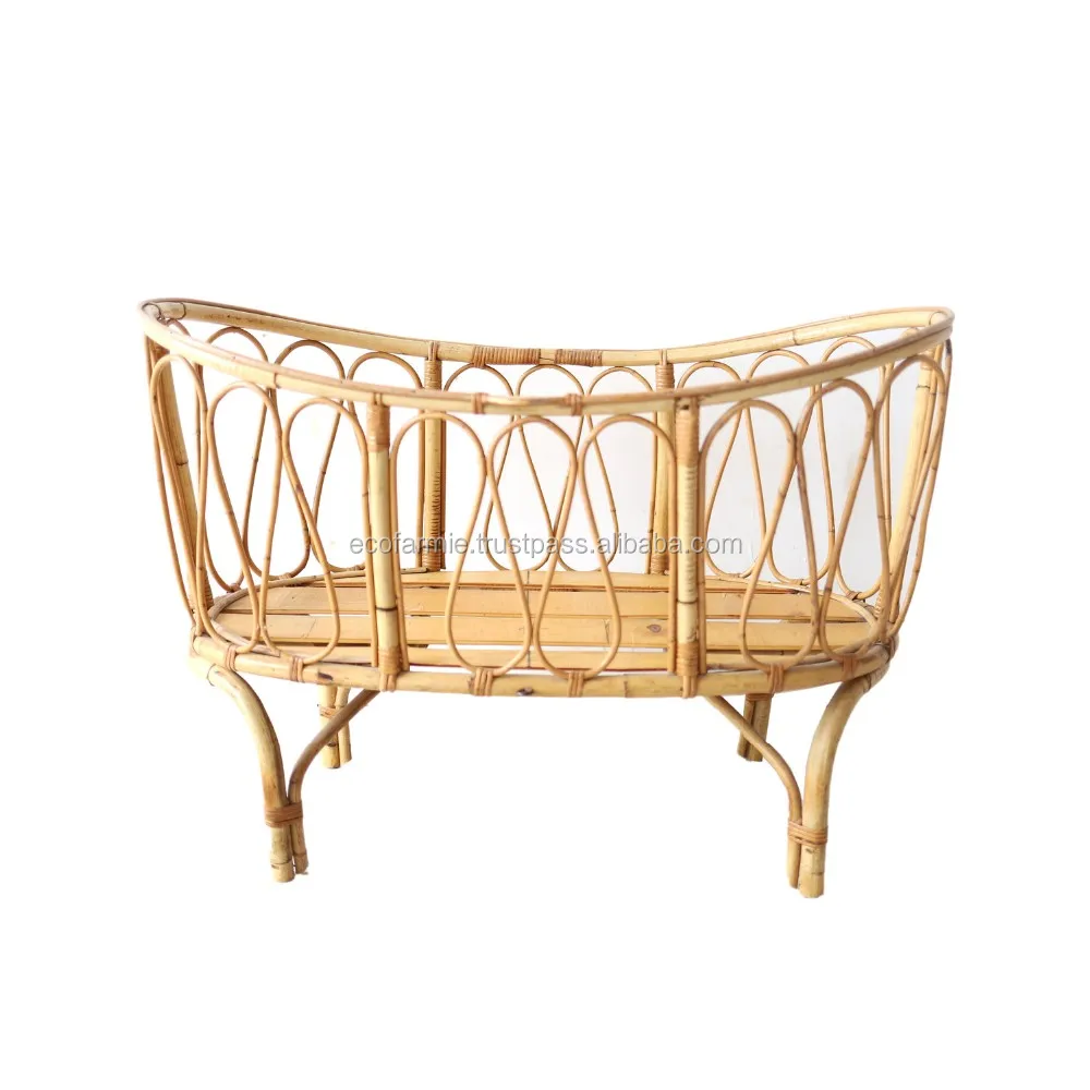 Rattan Natural Sleeping Cradle For Baby - Buy Rattan Cradle,Rattan ...