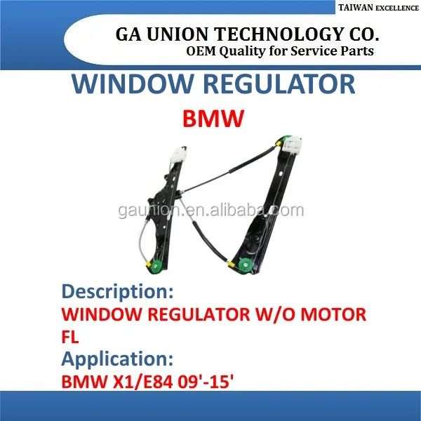 Car Power Window Regulator Window Lifter 51332990385 For B.m.w X1 - Buy ...