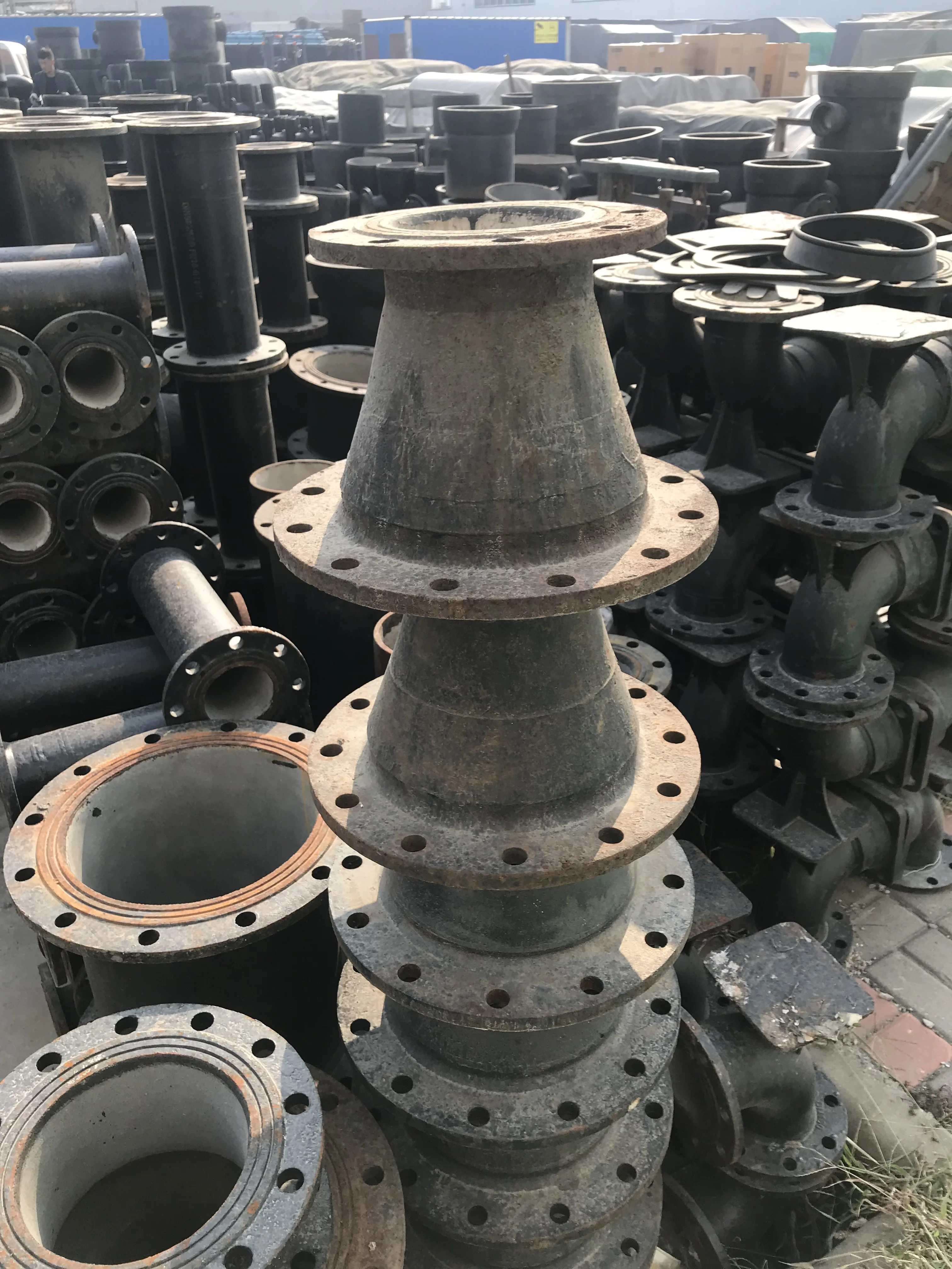 Asme Weld Neck Reducing Flange Pipe Fittings Concentric Reducer Sch40 ...