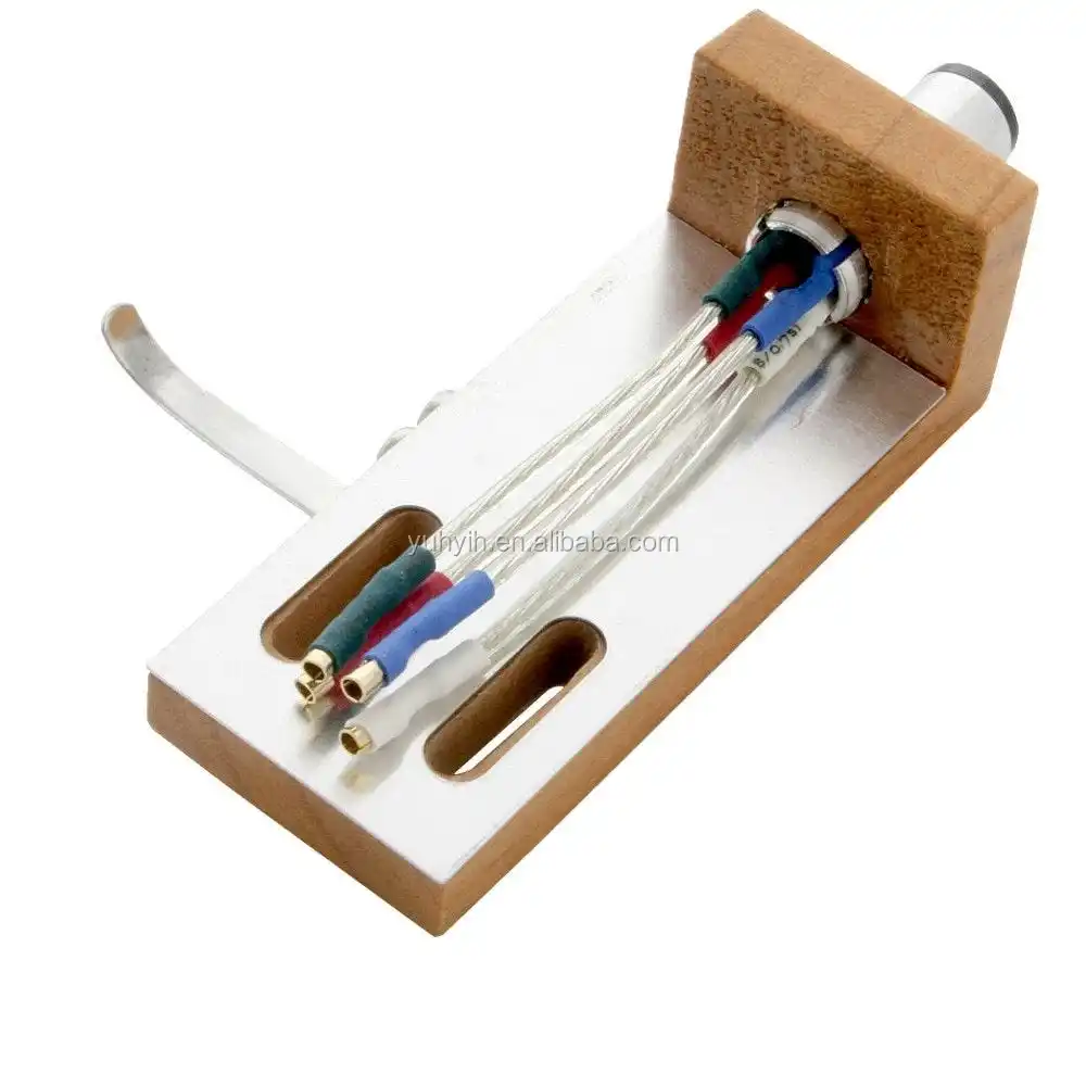 Cherry Wood Turntable Phono Headshells With Silver Lead Wire - Buy Wood ...