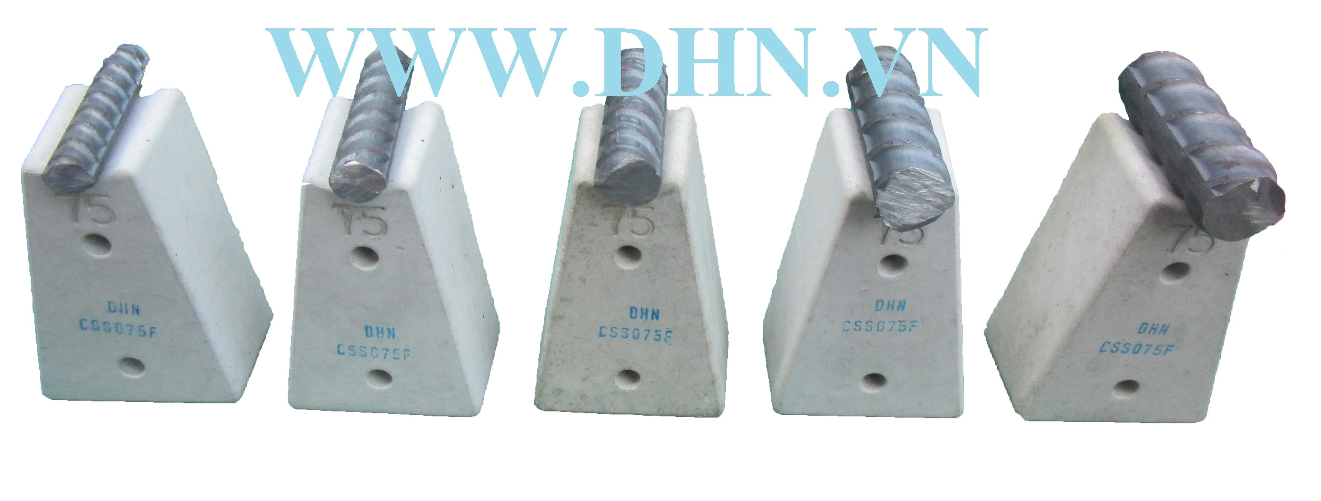 Multi Size Fiber Concrete Spacer Used To Secure The Reinforcement Steel ...