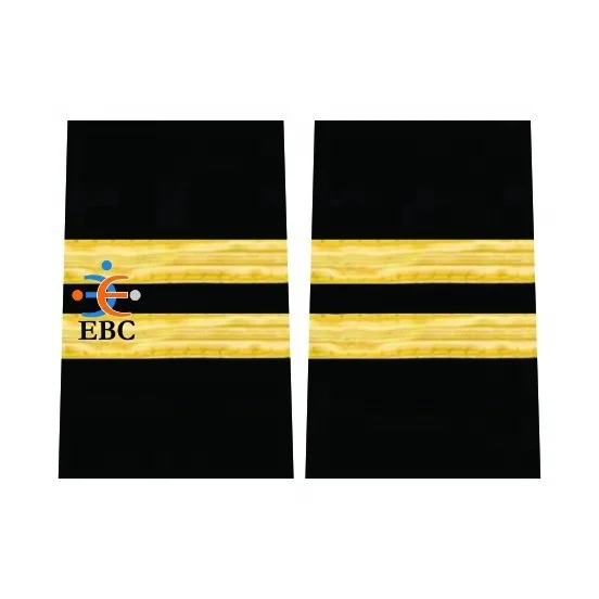 Oem Center Gold Stripe Traditional Shoulder Boards For Aviators 1/2/3/4 ...
