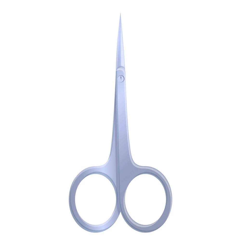Professional Cuticle Nail Scissors 3.5" Beauty Scissors Stainless Steel ...