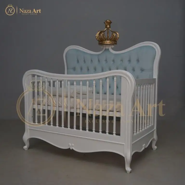 Luxury European Baby Crib Furniture - Durable & Comfortable