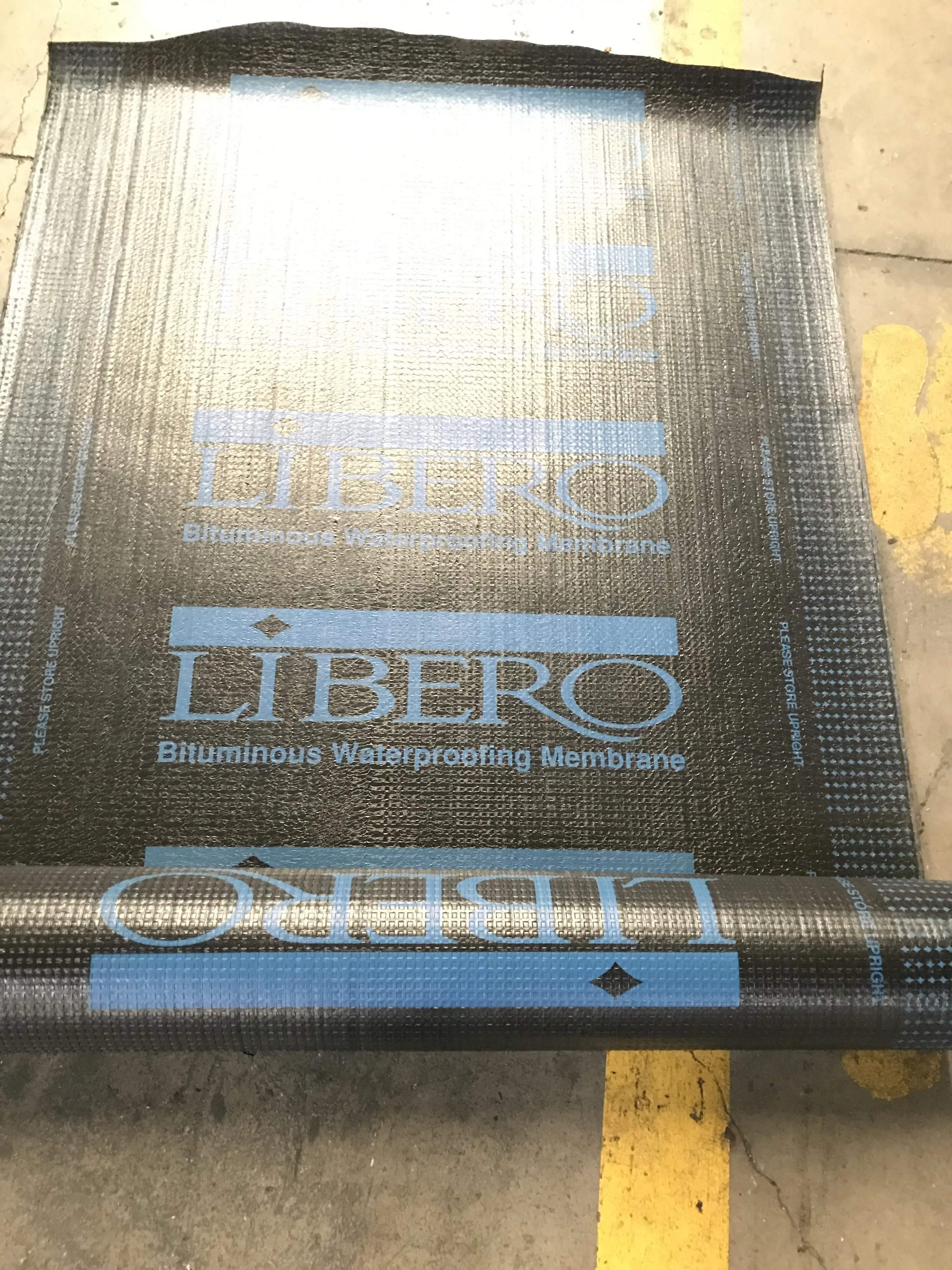 Bitumen Waterproofing Membrane Asphalt Sheet for External Walls and Roofing