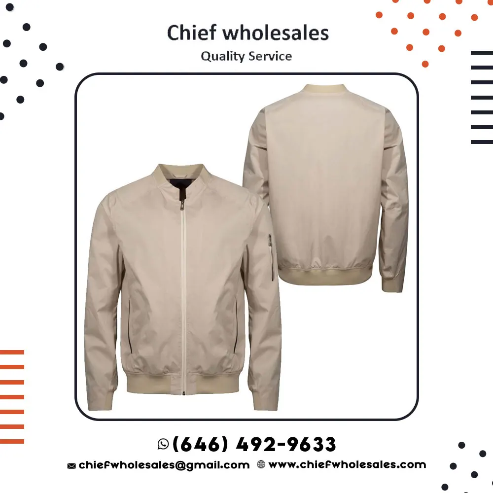 Custom Made Men Fashion Winter Bomber Jackets - 7 Days Lead Time