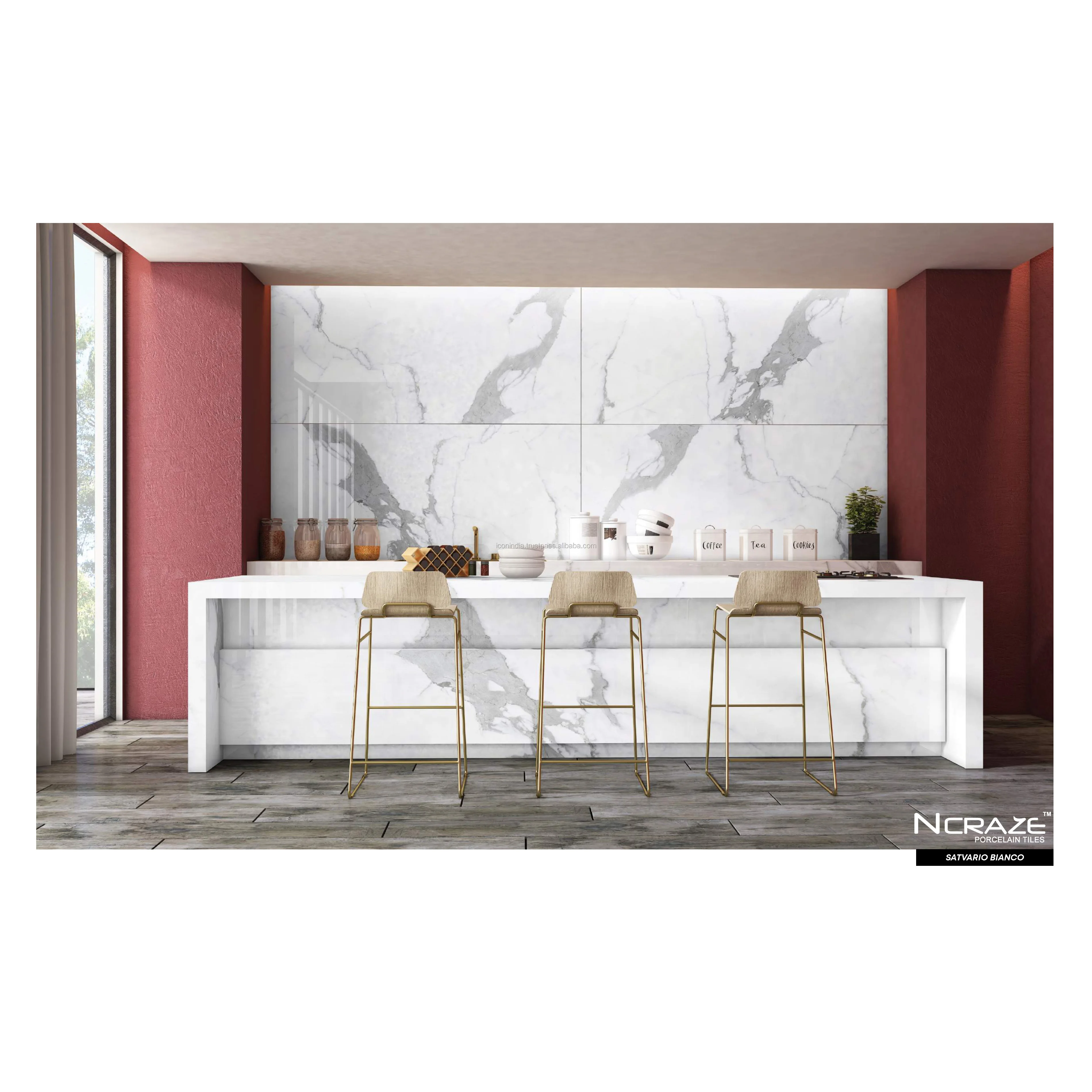 800x1600mm White Marble Look Slabs Wall Flooring Tiles Price ...