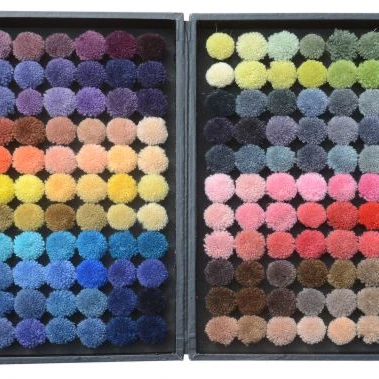 242 Wool Colour Pom Pom Box Color Reference System Manufacturers In ...