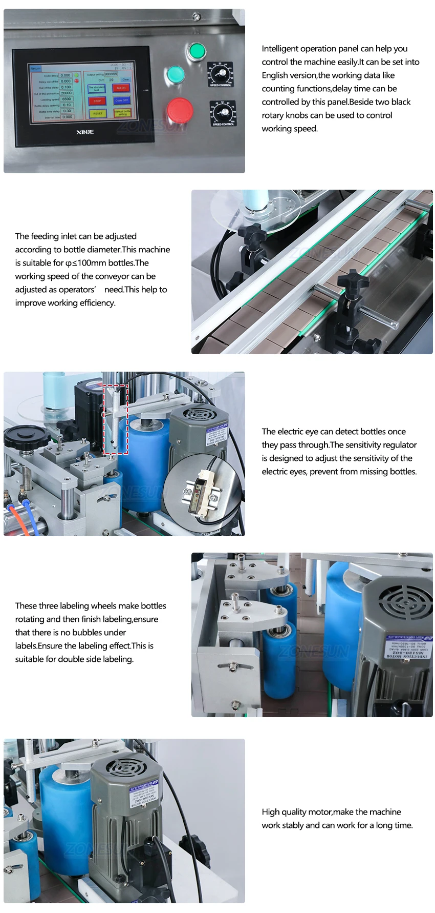 ZONESUN Labeling Machine - High Productivity & Quality