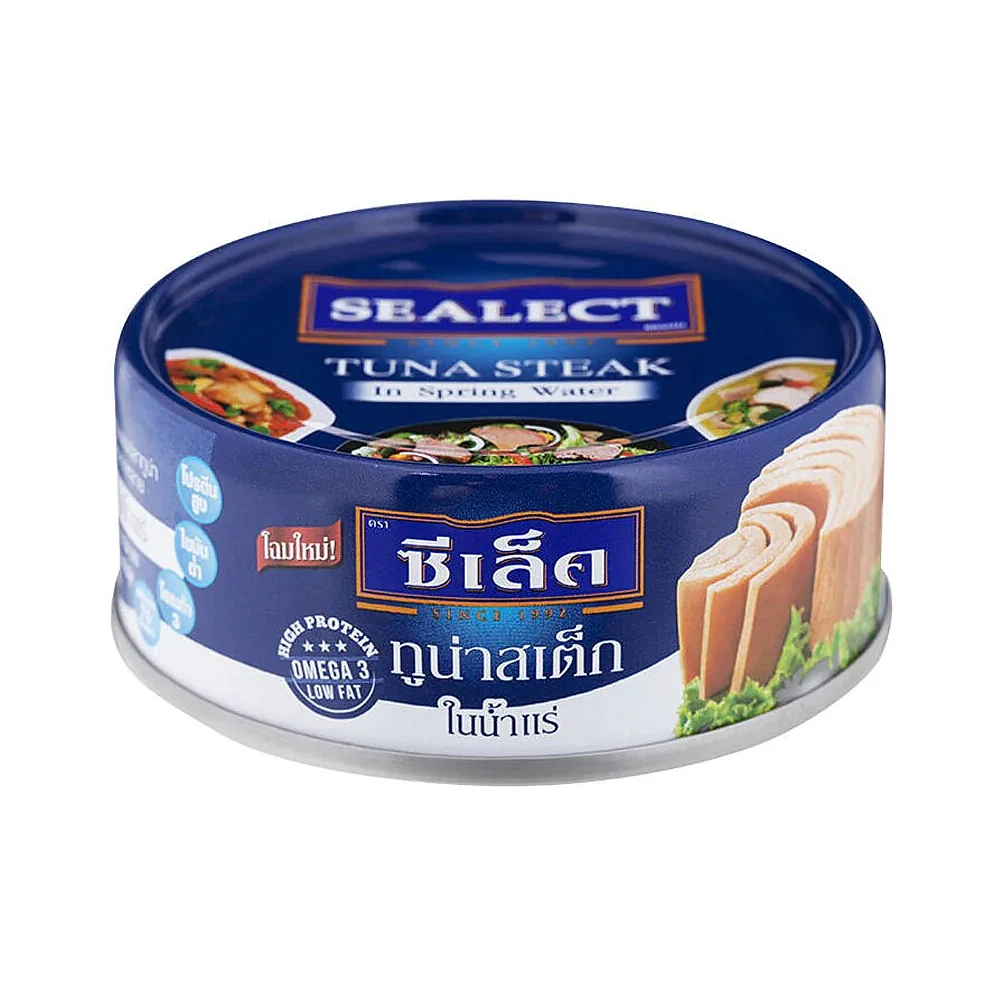Sealect Tuna Steak In Spring Water - Buy Tuna Steak,Canned Tuna,Canned ...