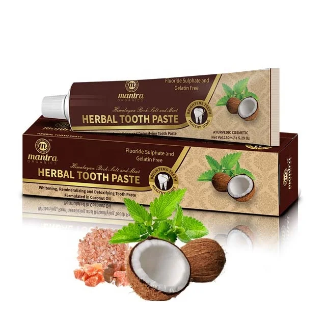 Indian Manufacturer Of Herbal Toothpaste Clove Mint And Himalayan Rock ...