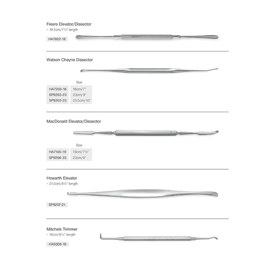 NOMI BROTHERS Neurosurgical Mcdonald Elevator/dissector