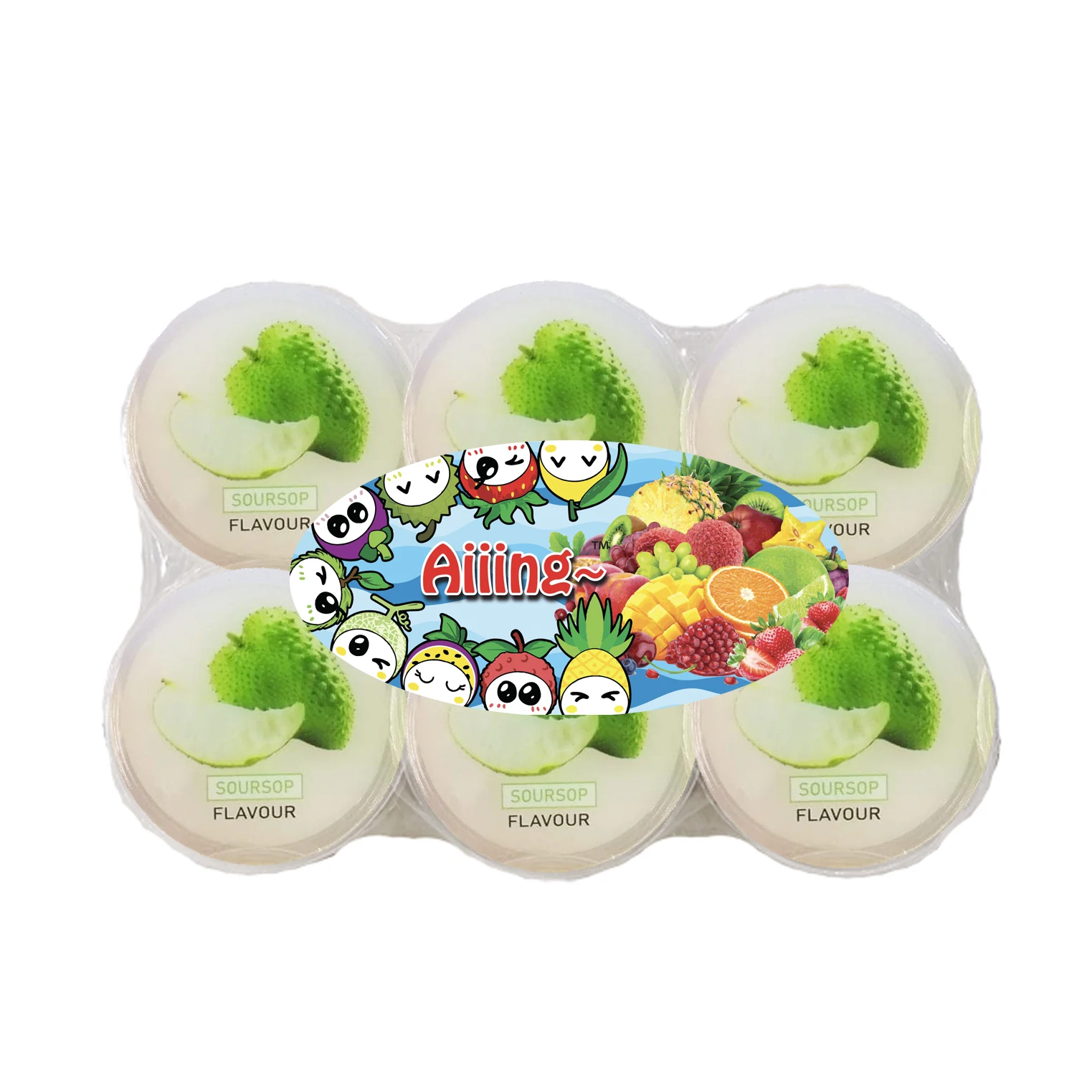 Aiiing Fruit Pudding Cups Aiiing Pudding Cups - 110g Soursop Pudding ...