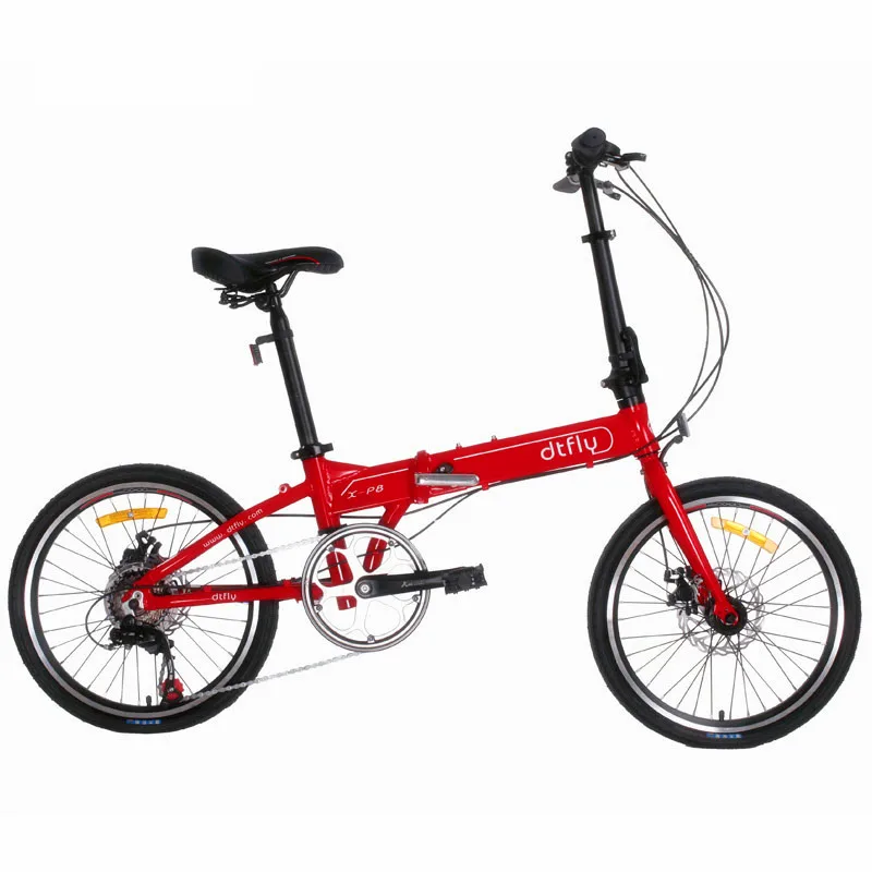16 Inch 7 Speed Foldable Bicycle, Customized OEM Bike