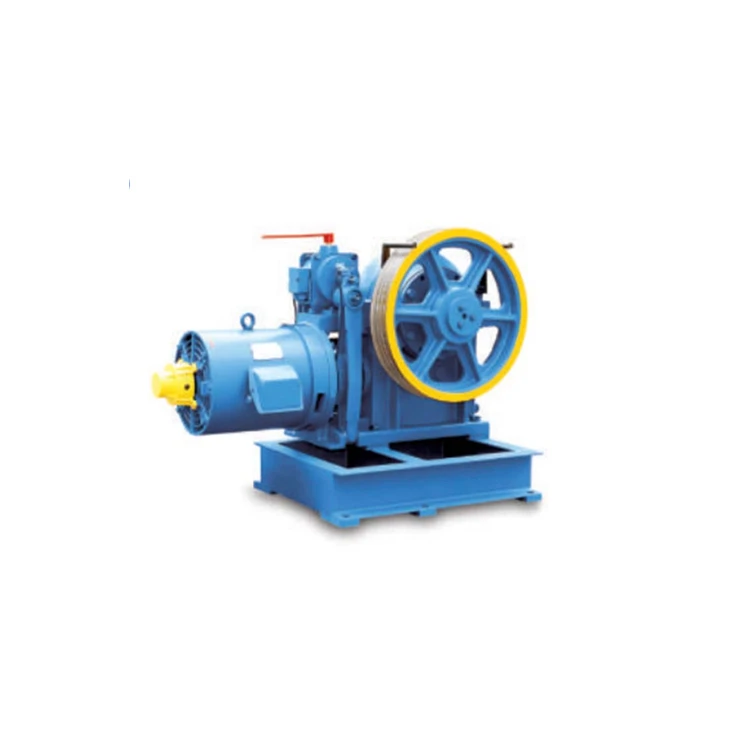 Elevator Geared Traction Machine Gear Motors Gearbox Motor For Freight ...