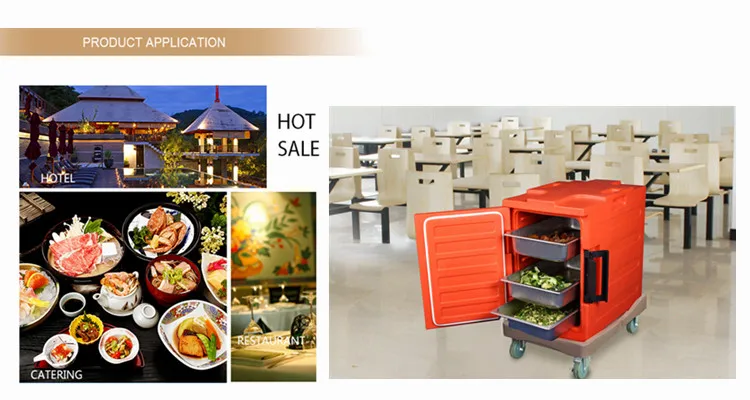 Hot Insulation Food Container Food Warm Box Mobile Restaurant Equipment ...