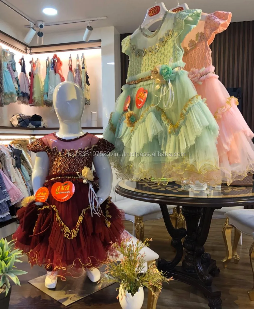 New Model Girl Dress Baby Girl Party Dress Children Dresses Designs ...