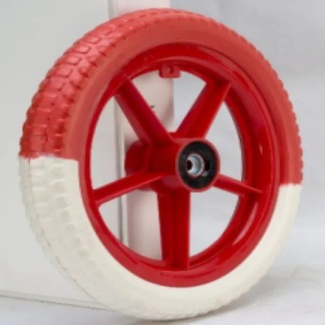 10 Inch Eva Wheels For Kids Bicycle In Width 45mm Orange Color - Buy ...