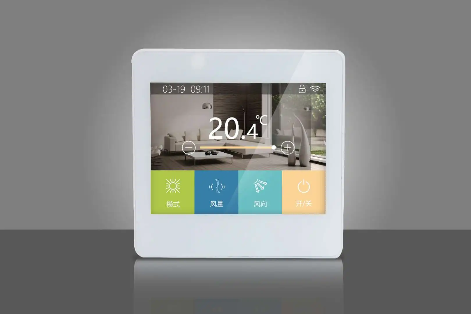 3.5 Inch 24v Dc 86 Box Touch Control Panel For Smart Home Appliances ...