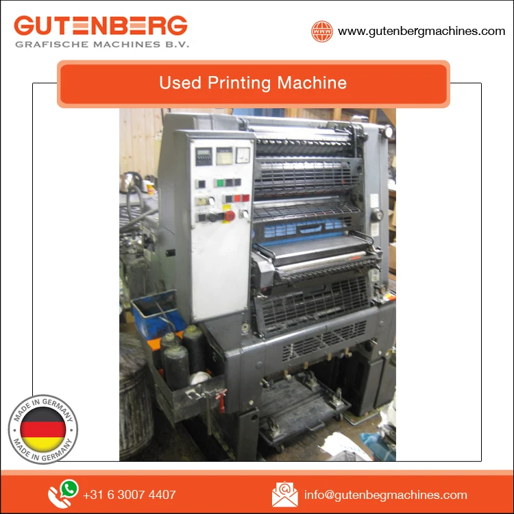 Factory Wholesale Price Used Automatic Gto 52-2+ Printing And Packaging ...