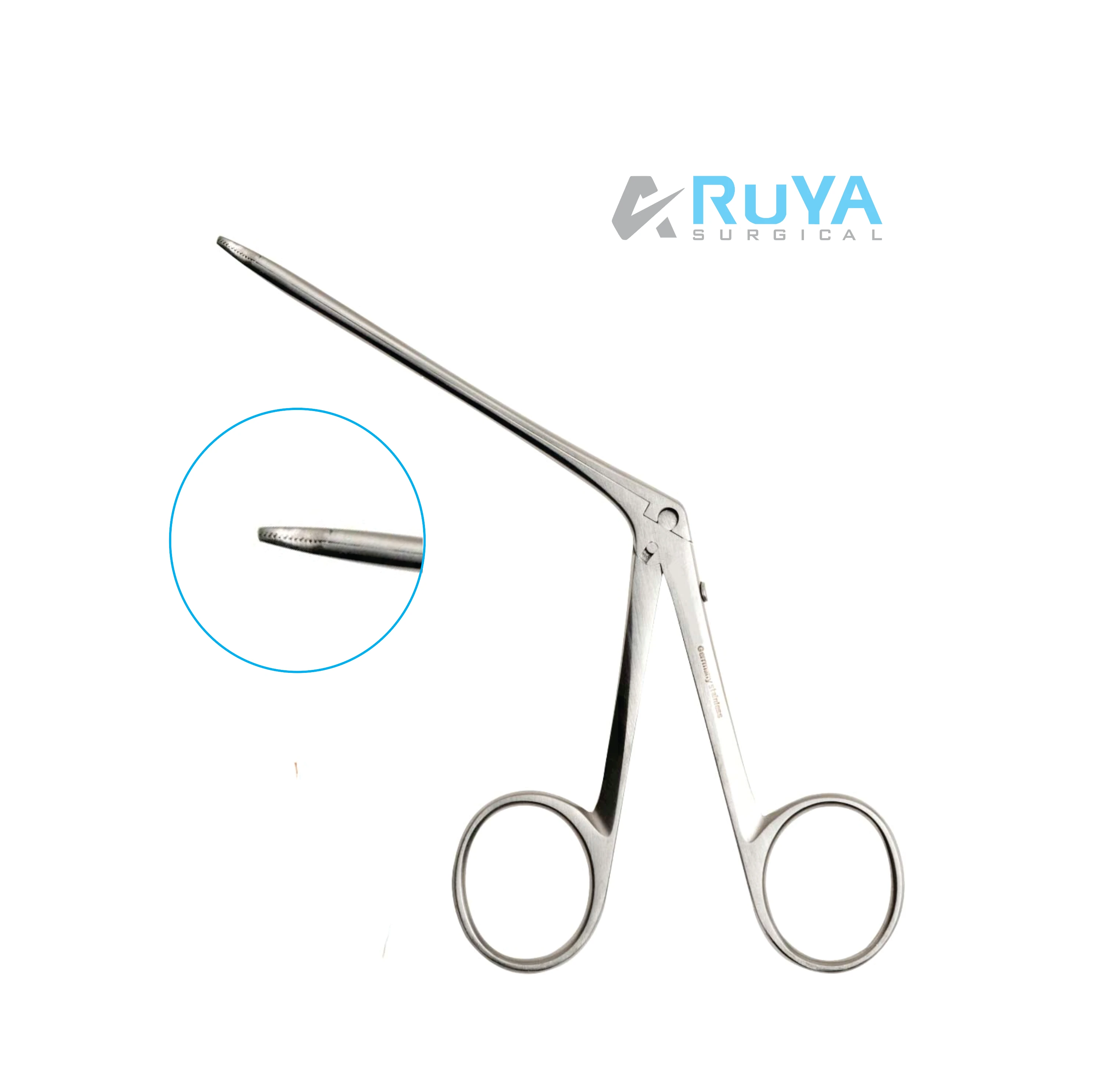 Nasal Forceps New Med Instruments Duckbill Ear Forceps Extra Flat 8mm ...