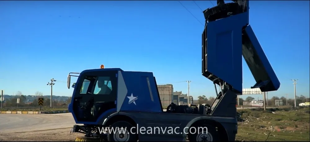 Compact Street Sweeper - Efficient Cleaning Solutions